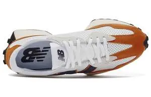 NEW BALANCE 327 "white Natural Indigo - White/orange