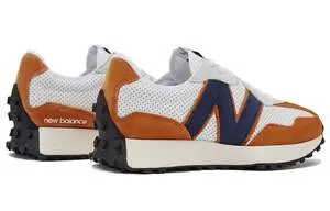 NEW BALANCE 327 "white Natural Indigo - White/orange