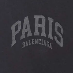 Balenciaga Paris" Graphic T-shirt - Nero