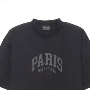 Balenciaga Paris" Graphic T-shirt - Nero