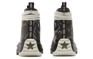 CONVERSE Run Star Hike Snakeskin Zip Up Boots