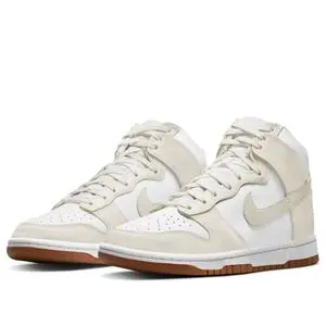 Nike Dunk High "sail Gum - Cream/white/brown