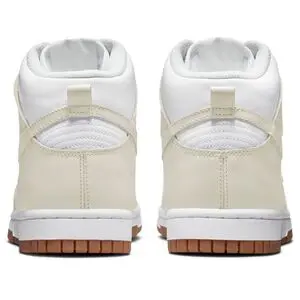Nike Dunk High "sail Gum - Cream/white/brown