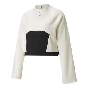 PUMA Train First Mile Mock Neck Long Sleeve Pullover