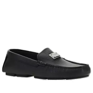Dolce & Gabbana Calfskin Loafers With Buckle Detail