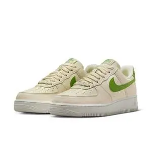 Nike Force 1 Low Next Nature Sneakers - Beige/green/white