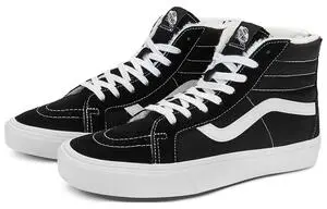 VANS Sk8-hi High Top Lace Up Sneakers - Black