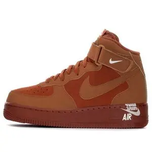 Nike Force 1 Mid '07 Sneakers - Orange