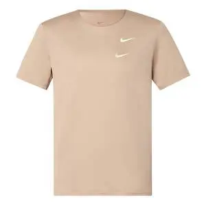 Nike As Nk Df Wr Rise 365 Gx Ss Hemp T-shirt - Yellow