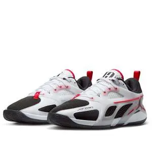 JORDAN Heir Pf "bloodline" Sneakers - White/fire Red/black