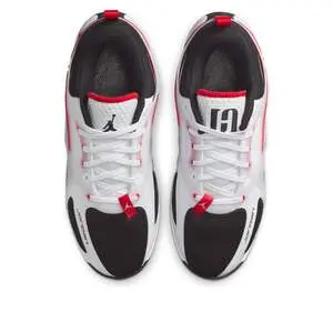 JORDAN Heir Pf "bloodline" Sneakers - White/fire Red/black