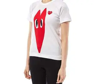 Play Comme Des Garcon Long Heart T-shirt