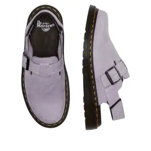Dr. Martens Jorge Ii Suede Mules With Buckle Detailing