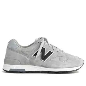 NEW BALANCE J.crew X 1400 Made In Usa Suede Sneakers - Grey