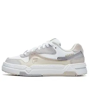 FILA FUSION Bank Skate Sneakers - White/beige/grey