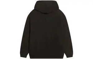 Balenciaga Logo Hoodie - Washed Black