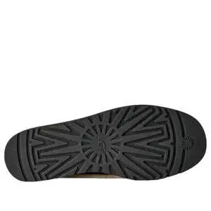 UGG Zora Leather Ballet Flat - Black