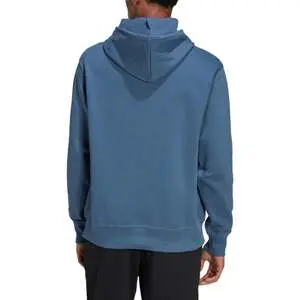 Adidas Solid Color Brand Drawstring Hooded Long Sleeve Hoodie