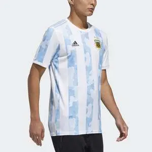 Adidas Argentina Fan Edition 21 Home Soccer Jersey - Blue