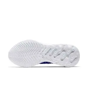 Nike React Phantom Run Flyknit 2 Athletic Sneakers - Blue/white