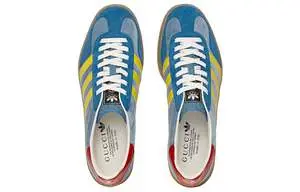 Gucci X Adidas Gazelle Sneaker - Light Blue/yellow