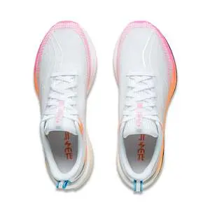 LI-NING Rouge Rabbit Pro Sneakers - White/pink/orange
