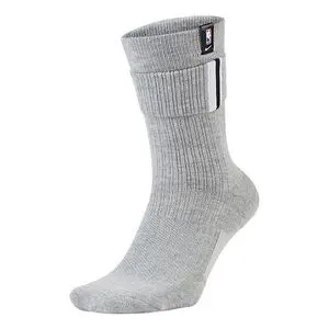 Nike Brooklyn Nets Courtside Nba Sports Socks - Grey
