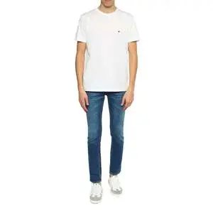 Dior Black Bee Embroidered Short Sleeve T-shirt - White