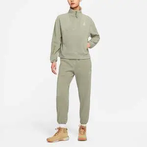 Nike Polartec Wolf Tree Casual Bundle Feet Sports Lacing Long Pants/trousers - Green
