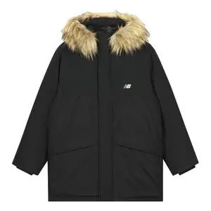 NEW BALANCE Long Parka Jacket - Black