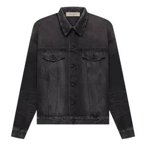 Fear Of God Ss22 Denim Jacket - Black