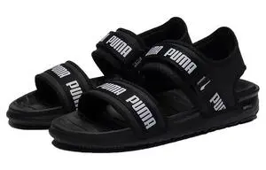 PUMA Softride Slide "wordmark - Black