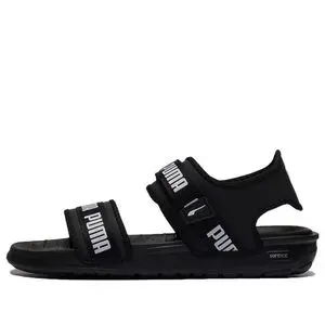 PUMA Softride Slide "wordmark - Black