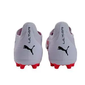 PUMA Ultra Ultimate Football Boots - Puma White/fire Orchid