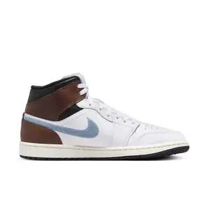 JORDAN 1 Mid Se Sneakers - White/blue Grey/black