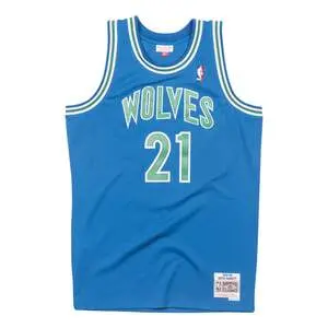 Mitchell & Ness X Nba Kevin Garnett Minnesota Timberwolves 1995-96 Road Swingman Jersey