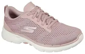 Sketchers Go Walk 6 Athletic Sneakers - Pink