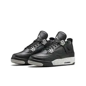 JORDAN 4 Retro "oreo" Sneakers - Black/tech Grey-black