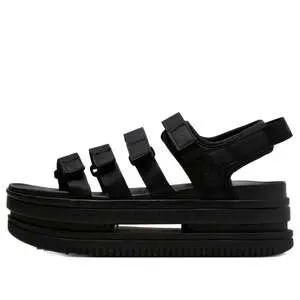 Nike Nike Icon Classic Platform Sandals Black/black/black