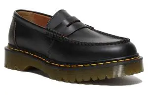 Dr. Martens Penton Bex Loafers With Yellow Stitch Detail