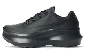 SALOMON Comme Des Garons Sr811 Leather Platform Sneakers