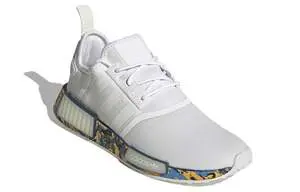 Adidas Nmd_r1 Sneakers With Graphic Print - Cloud White/off White