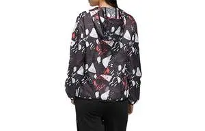 Adidas Neo Printed Hooded Jacket - Black