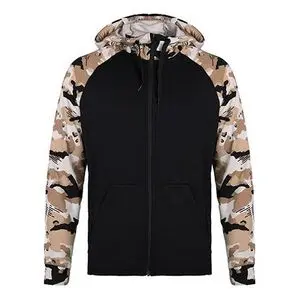 Nike Camouflage Splicing Hooded Jacket