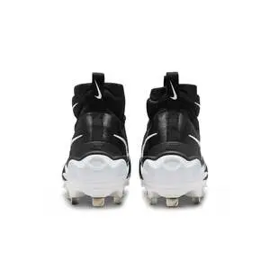 Nike Alpha Huarache Nxt High Top Baseball Cleats - Black/blue Tint/anthracite
