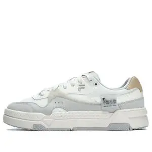 FILA FUSION Classic Skate Shoes - White/grey