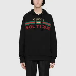 Gucci Boutique Printed Hoodie
