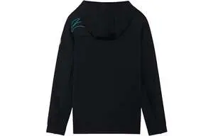 LI-NING Cba Basketball Series Alphabet Printing Hoodie - Black