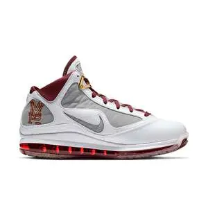 Nike Lebron Qs Mvp High Top Sneakers - White/red