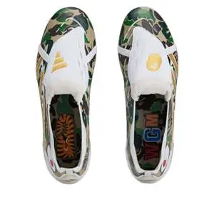 Adidas X Bape Predator Elite Fg 'camo Shark - Brown
